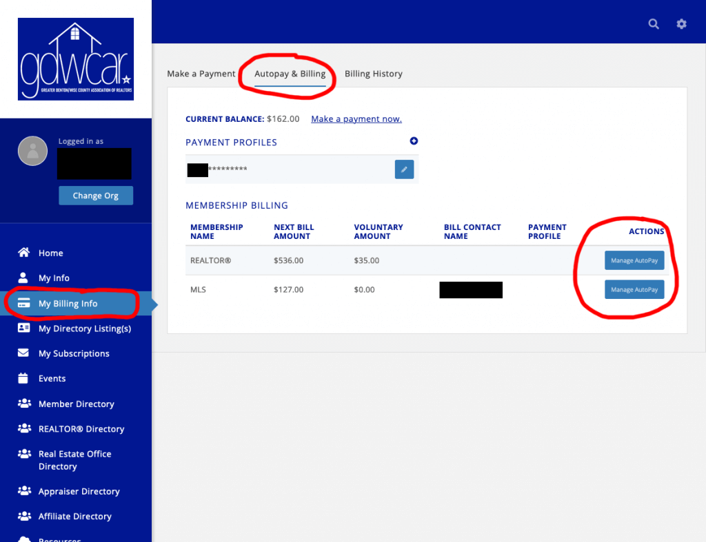 How To Setup AutoPay - Make Sure Your Account Is Autodrafted for Dues ...